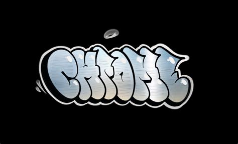 How To Make Chrome Or Gold In Graffiti Letters Torus 1