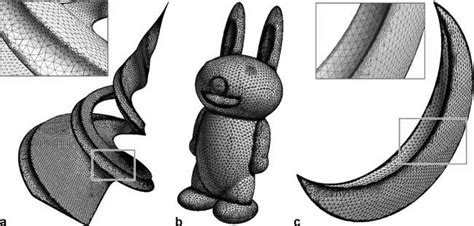 Objects Generated By The Adaptive Edgespinning Algorithm Using The
