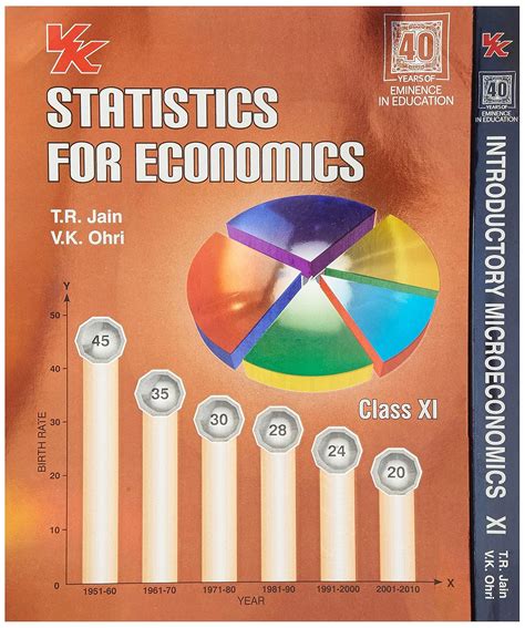 Statistics For Economics And Introductory Microeconomics Class 11 Cbse Set Of 2 Books