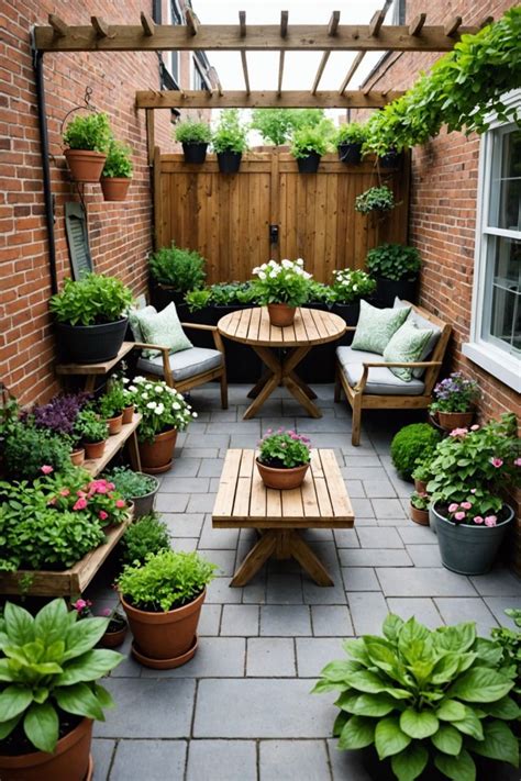 47 Perfect Small Patio Design Ideas In 2024 Small Patio Garden Courtyard Gardens Design
