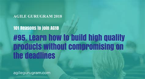 101 Reasons To Be A Part Of Agile Gurugram 2018 Agile Network India