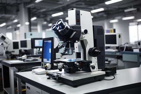 Premium Photo Digital Inspection System Microscope For Modern Optical