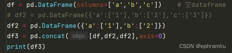 Python数据处理pandas库使用 Csdn博客