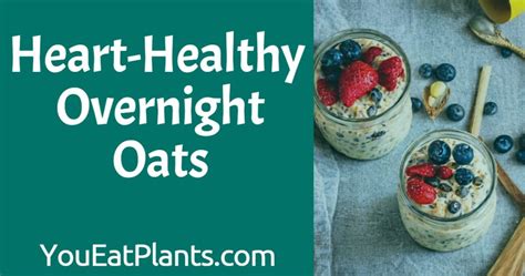 Heart Healthy Overnight Oats