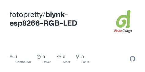 GitHub Fotopretty Blynk Esp RGB LED