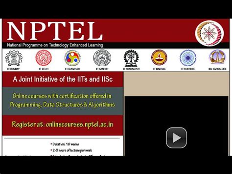 Online Course On Programming Data Structures And Algorithms Careerindia