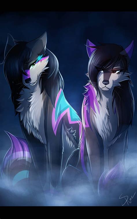 Mirror By Riverspirit456 Anime Wolf Drawing Furry Art Anime Wolf