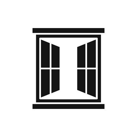 Open Window Icon 49559302 Vector Art At Vecteezy