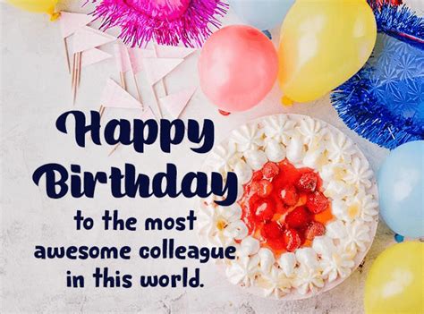 90 Happy Birthday Wishes For Colleague Messages Quotes Status