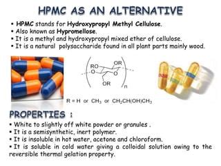 Dhruti Avlani HPMC Capsules PPTX