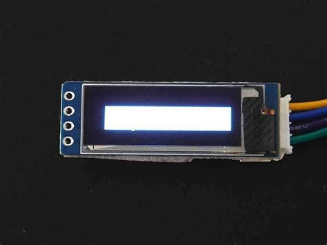 128x32 Oled Graphic Display Interfacing With Esp32 Esp32