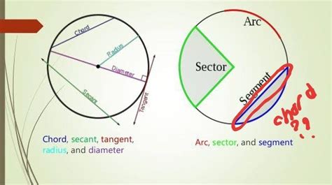 Solved Does A Segment Always Contain A Chord And An Arc