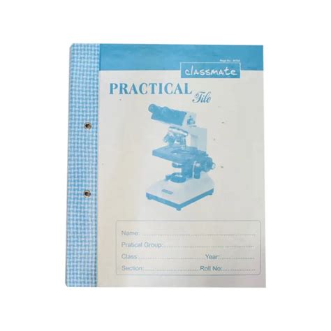 Blue Classmate Practical File Np