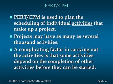 PPT Chapter 10 Project Scheduling PERT CPM PowerPoint Presentation Free Download ID 4391606