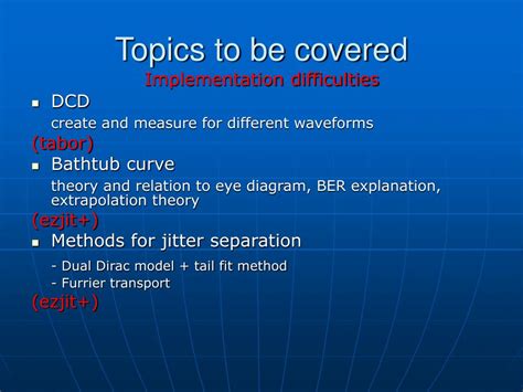 Ppt Jitter Experiment Midterm Presentation Powerpoint Presentation