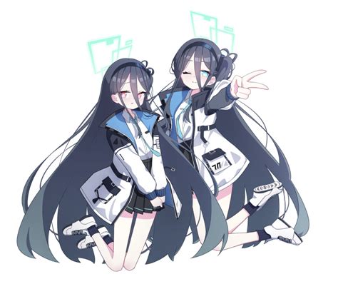 525 Woiwo Aris Blue Archive Kei Blue Archive Blue Archive White Footwear Absurdres