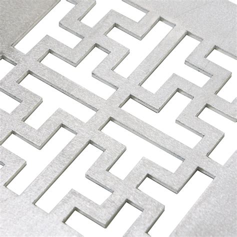 Fire Rated Perforated Metal Wall Cladding Panels Aluminum Veneer