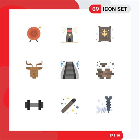 9 Universal Flat Colors Set For Web And Mobile Applications Canada Alpine Building Seeds Farm