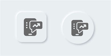 Insight Solid Icon In Neomorphic Design Style Business Signs Vector Illustration 14518715