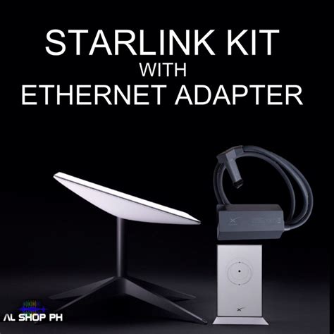 Starlink Set With Ethernet Adapter BRAND NEW AND SEALED Shopee Philippines