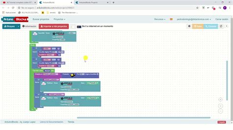Importar Un Programa En Arduinoblocks Youtube