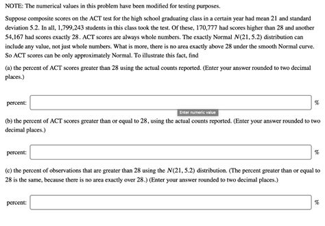 Solved NOTE The Numerical Values In This Problem Have Been Chegg Com