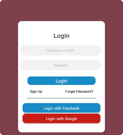 Template Facebook Html Css 49 Koleksi Gambar
