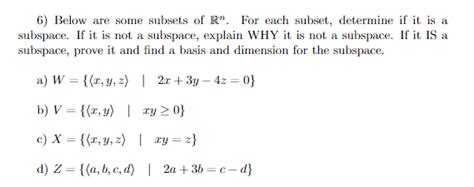 Solved Below Are Some Subsets Of R For Each Subset Chegg