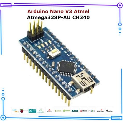 Jual Arduino Nano V3 Atmel Atmega328p Au Ch340 Shopee Indonesia