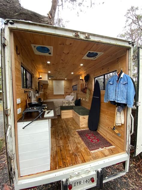 Cargo Van Cabinets Motor Home Truck Unique Camper Ideas Travel Trailers