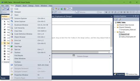 recover the missing report data tab in ssrs rudy rodarte com