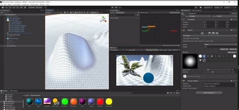 Application Of The Terrain Modifier In The Unity Environment The