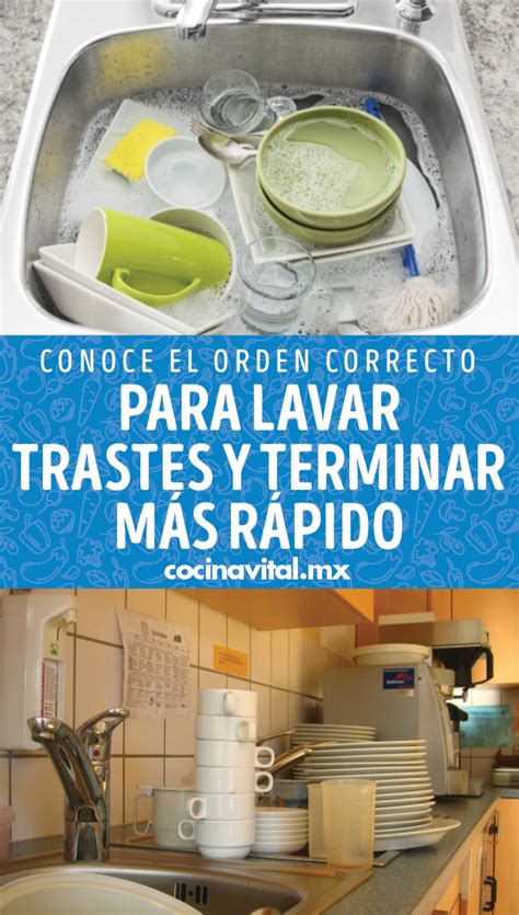 Conoce El Orden Correcto Para Lavar Trastes Y Terminar Más Rápido