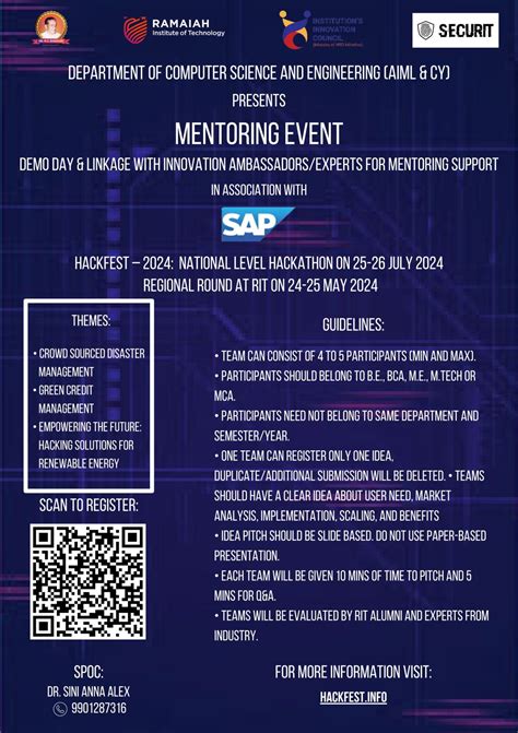 Dept Of Cseaiml And Csecyber Security Posted On Linkedin