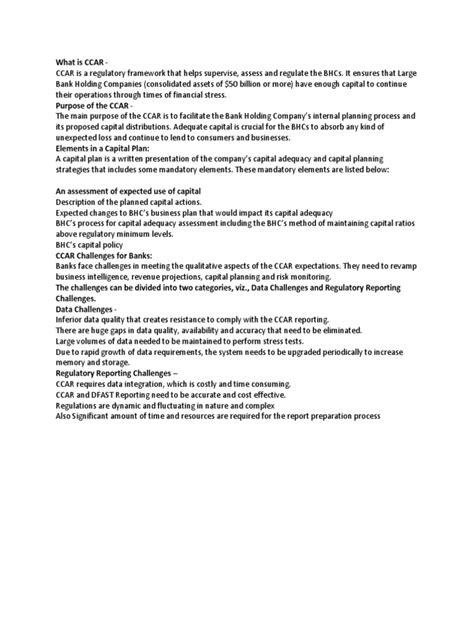 What Is Ccar Pdf What Is Ccar Pdf