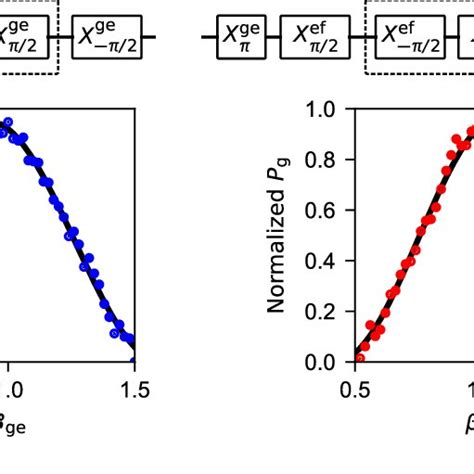 Fig S3 Calibration Of Drag Coefficient For Qubit Control Pulses A Download Scientific