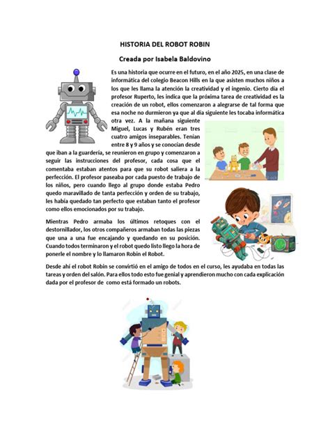Historia Del Robot Robin Pdf