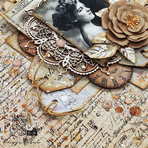 Rozmaite Twory Tilii Vintage Layout Inspiracja Dla Retro Kraft Shop