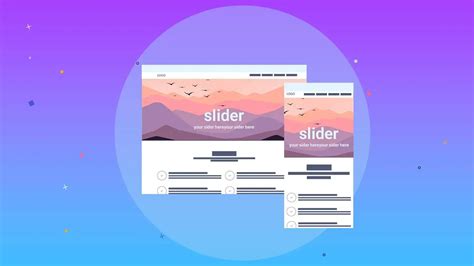 اصول طراحی بخش اسلایدر سایت