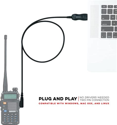 Genuine Usb Programming Cable Baofeng Uv 5r Bf F8hp Uv 82hp Bf 888s