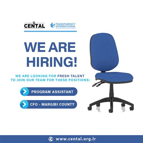 Vacancy Program Assistant Center For Transparency And Accountability