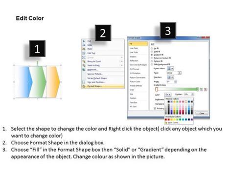 Ppt Linear Process Flow PowerPoint Template State Diagram Templates