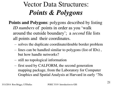Ppt Gis Data Structures Powerpoint Presentation Free Download Id237130