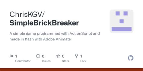 GitHub ChrisKGV SimpleBrickBreaker A Simple Game Programmed With ActionScript And Made In