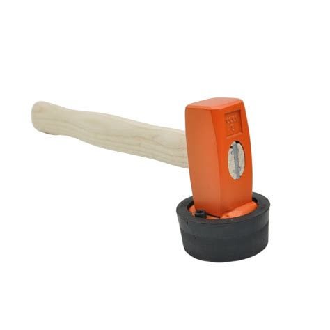Heitmann And Wittler Hammer Plattenlegerhammer Spezial Rund 4000 G Orange