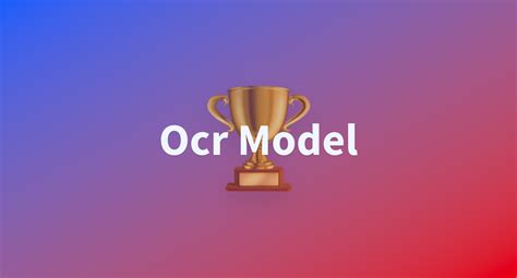 Ocr Model A Hugging Face Space By Mguven61
