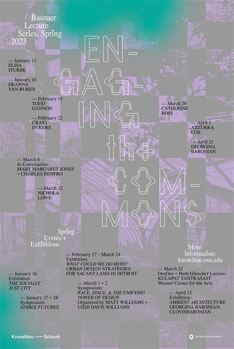 Get Lectured The Ohio State University Spring 23 News Archinect