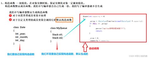【c】类和对象（中） —— 构造函数 析构函数 拷贝构造 赋值运算符重载