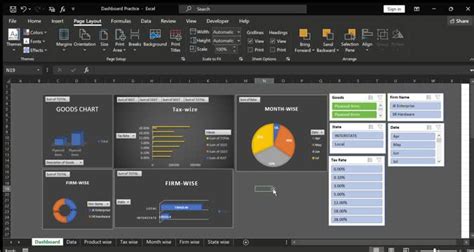 sameer ansari on linkedin dashboard excel advance visualizations pivot