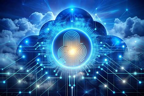 Internet Security Fingerprint Scanning Unlock And Access To Business Data Network Cloud